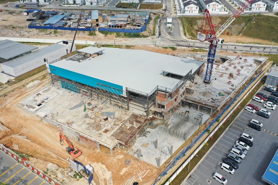 Proton Showroom, Rawang Anggun City – Solid Green Builders